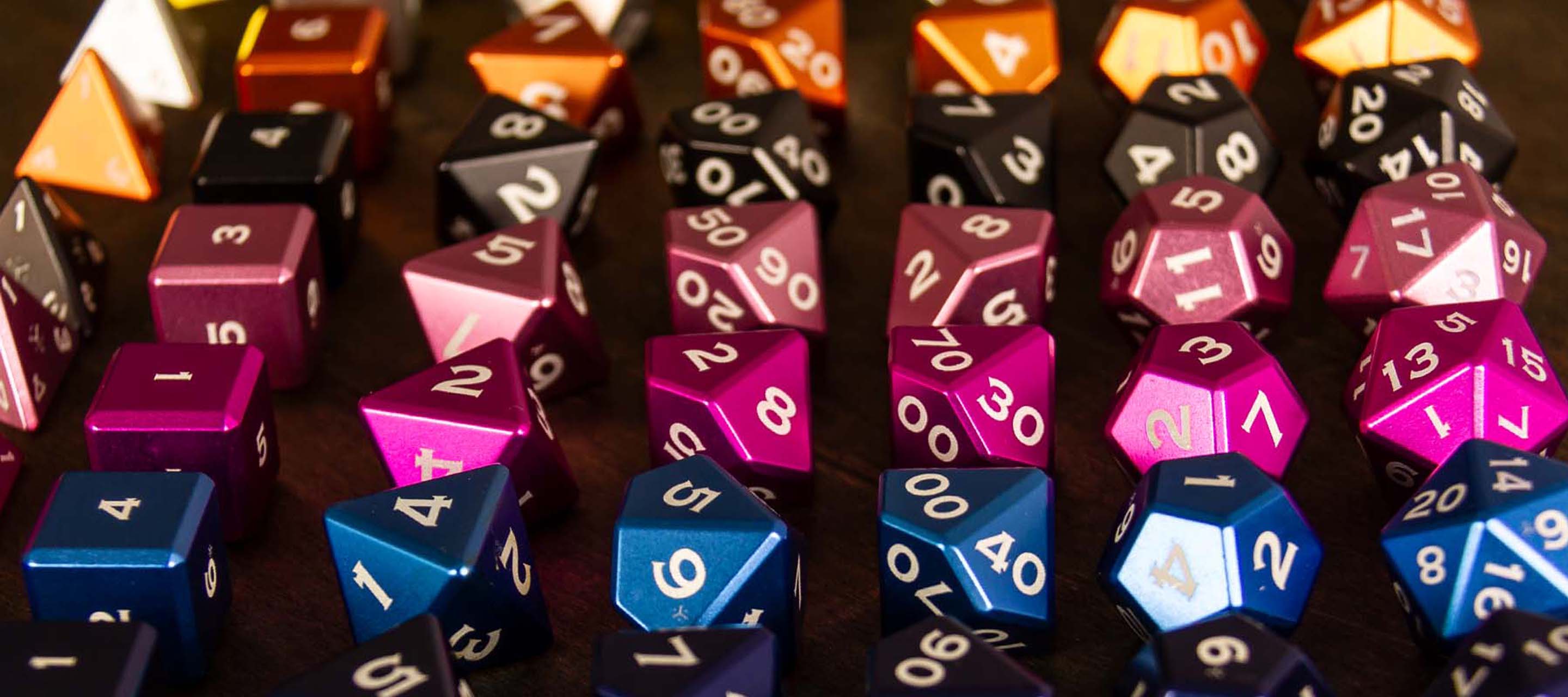 GRAVITY DICE Perfectly Balanced Metal Dice
