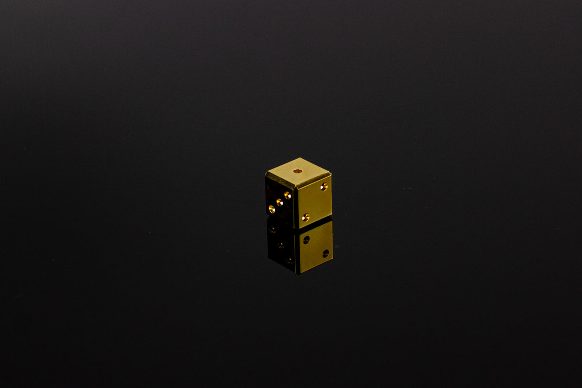 14K Gold Dice - Select Your Dice & Case – GRAVITY DICE